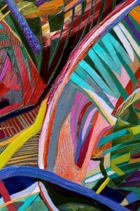 Discernment (New Abstract Conceptualist Painting in Oil) | Polly Castor