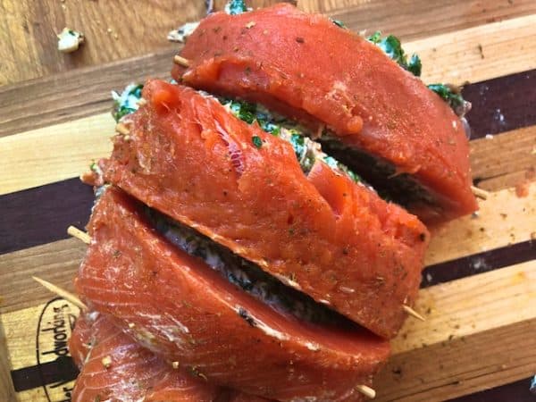 Salmon Florentine Pinwheels (Recipe) | Polly Castor