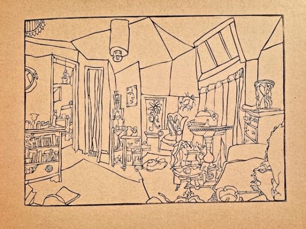 Drawings of Rick Barton (Featured Artist) | Polly Castor